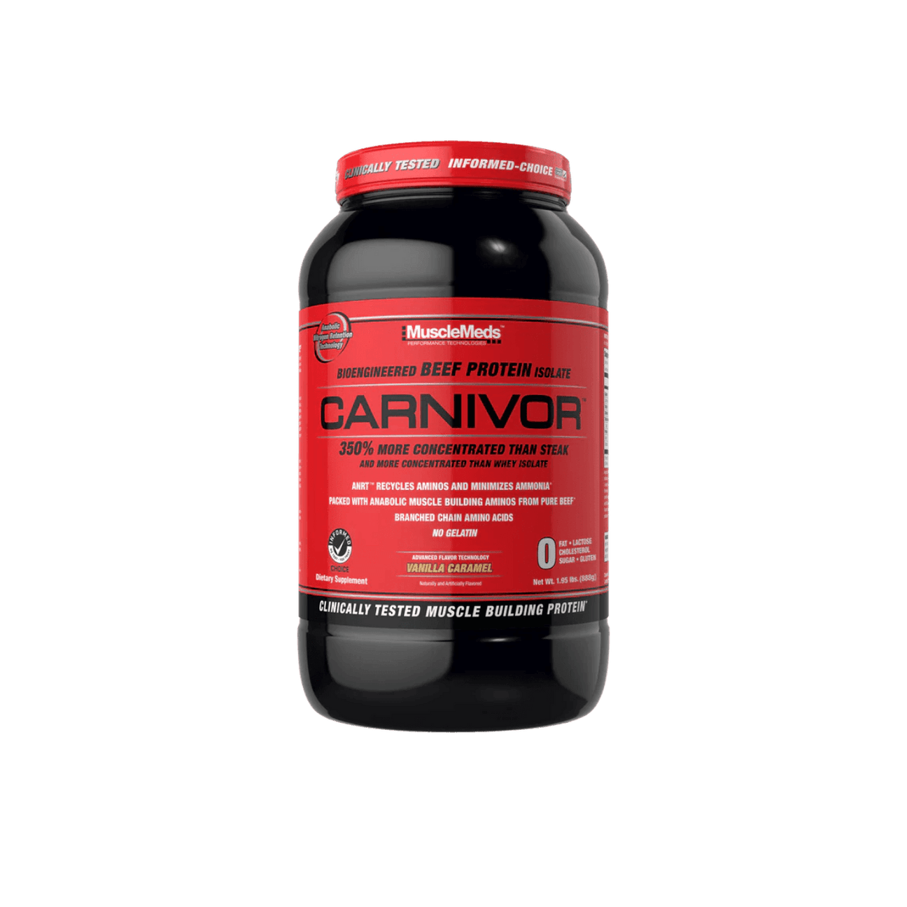 MuscleMeds Carnivor Protein Isolate | Beef-Based Protein - Bodybuilding.com