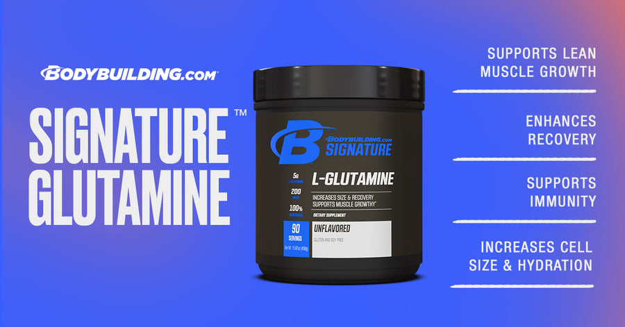 Bodybuilding.com Signature Glutamine, 90 Servings - Bodybuilding.com