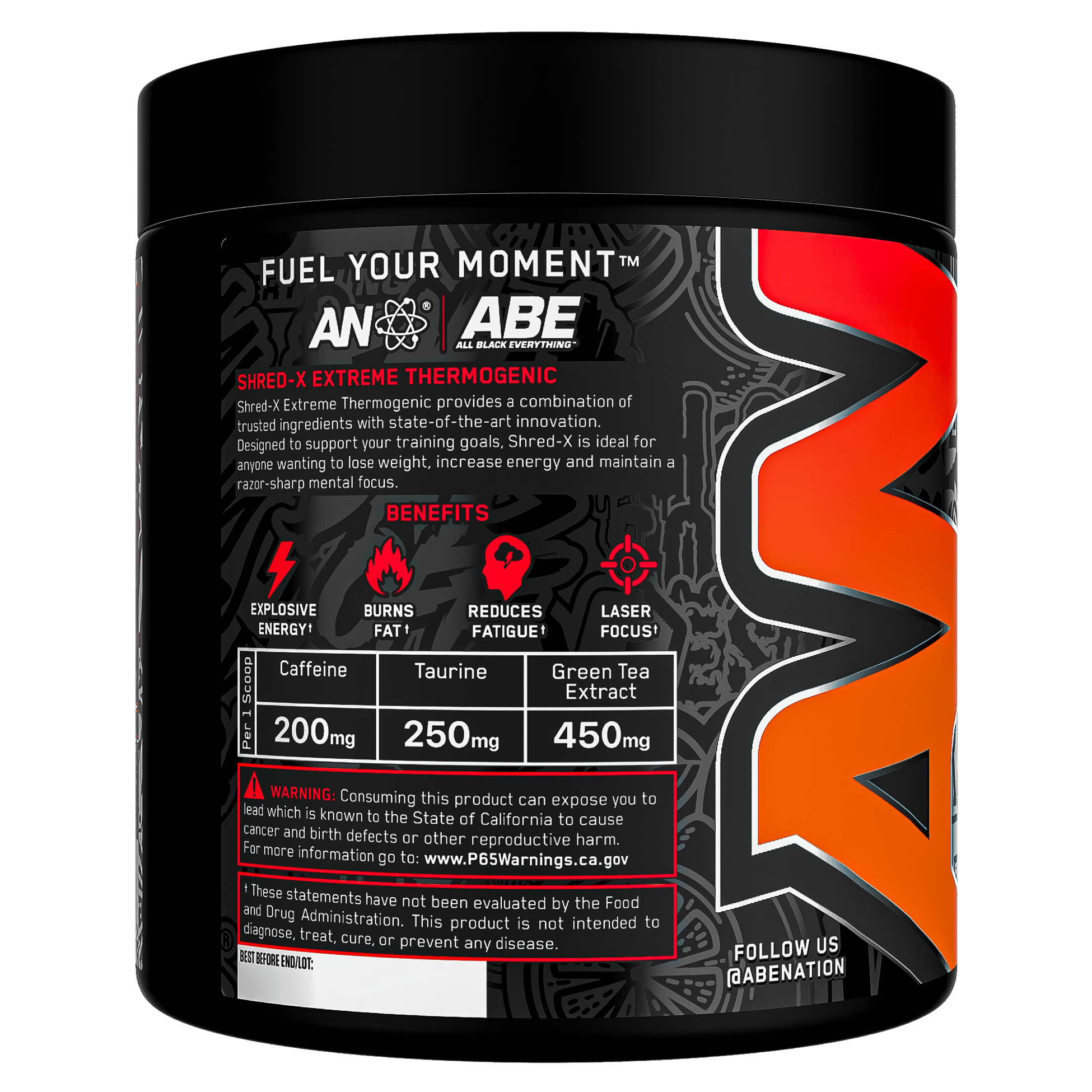Applied Nutrition Shred-X Thermogenic Powder - Bodybuilding.com