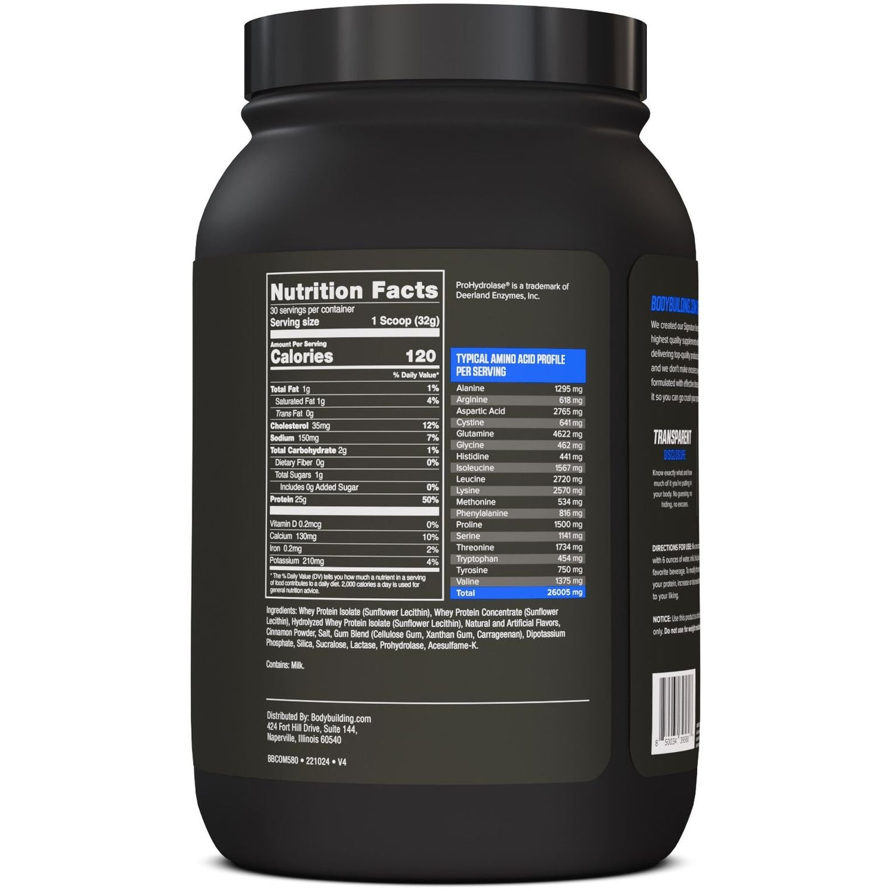 Bodybuilding.com Signature 100% Whey Protein, 30 Servings ...