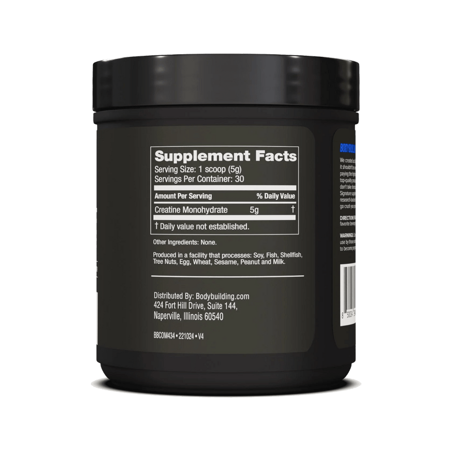 Bodybuilding Signature Creatine Monohydrate V2 - Bodybuilding.com