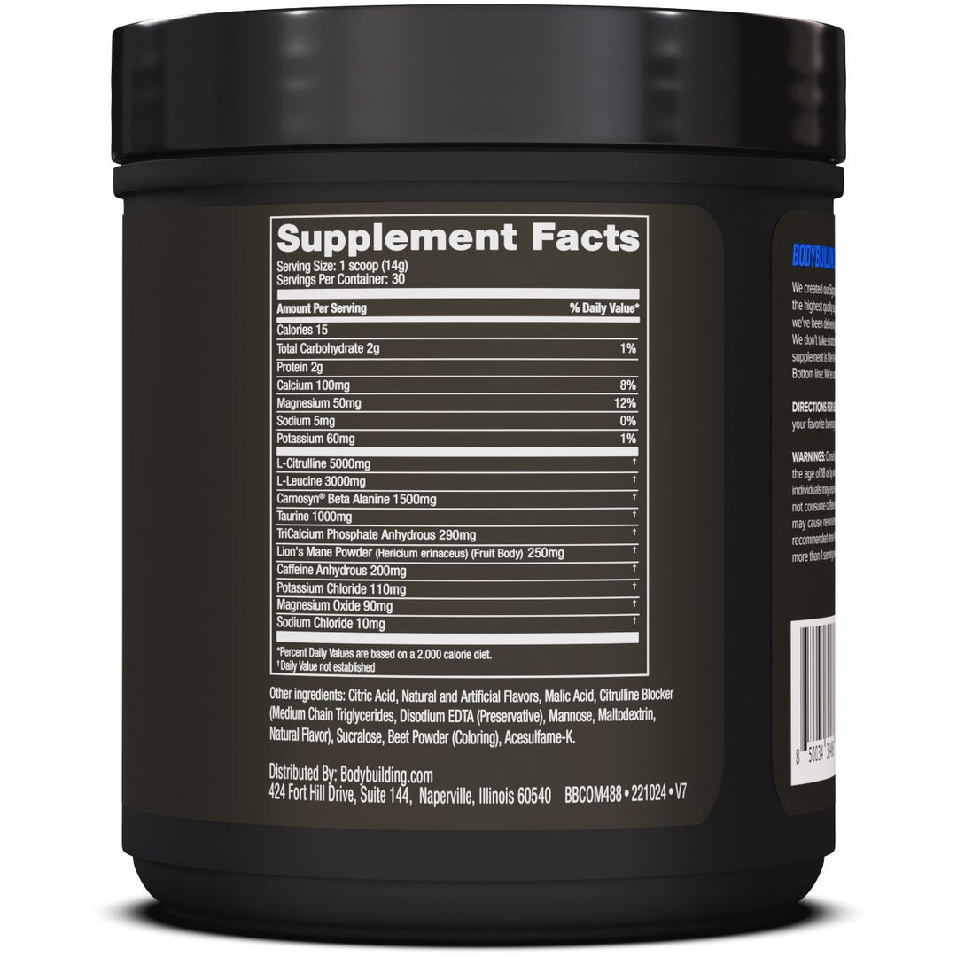 Bodybuilding.com Signature Pre-Workout, 30 Servings - Bodybuilding.com