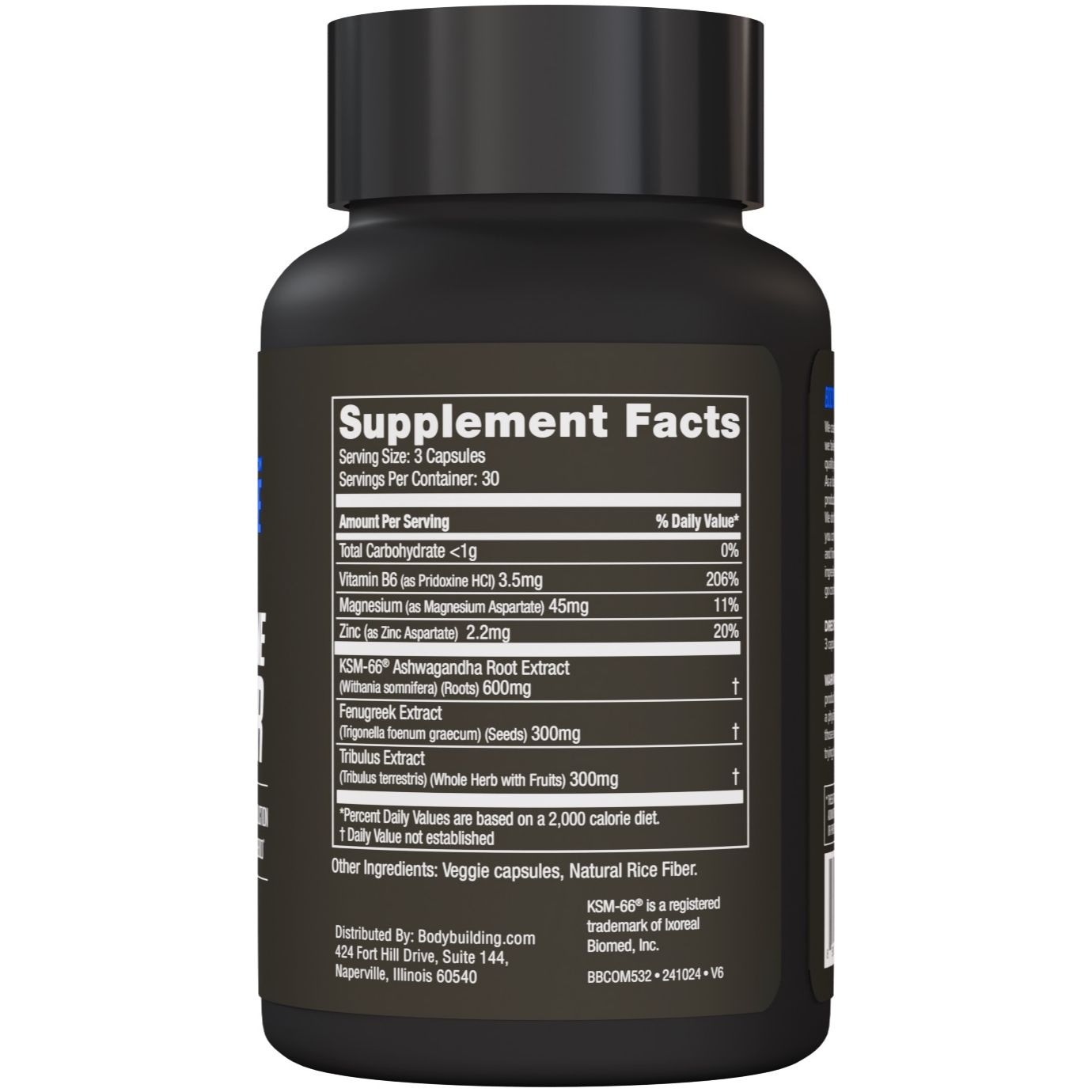 Bodybuilding.com Signature Testosterone Booster, 90 Capsules ...