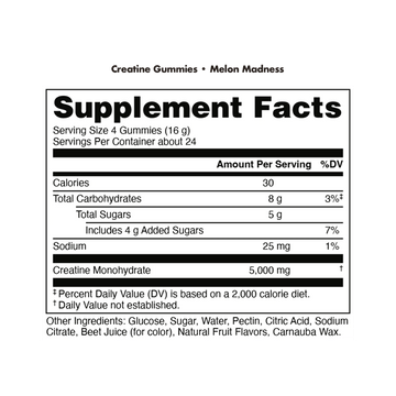 Bucked Up Creatine Gummies | Chewable Creatine - Bodybuilding.com