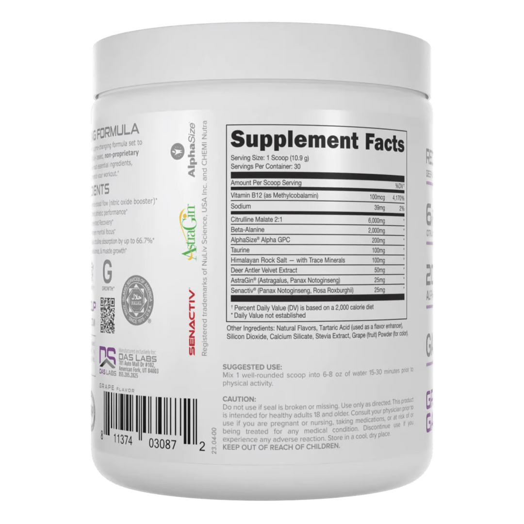 Bucked Up Non-Stimulant Pre-Workout - Bodybuilding.com