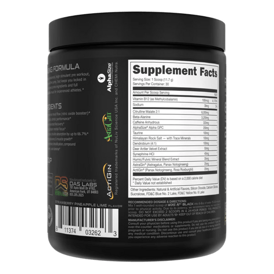 Bucked Up Woke Af Black Pre Workout - Bodybuilding.com