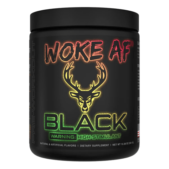 Bucked Up Woke Af Black Pre Workout - Bodybuilding.com