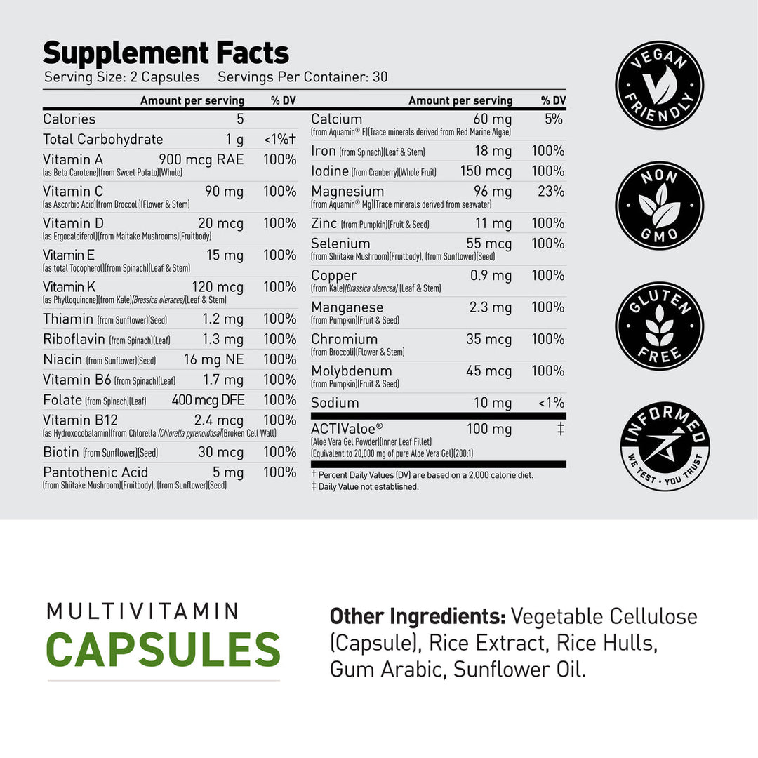 Kaged Multivitamin | Whole Food Multivitamin - Bodybuilding.com