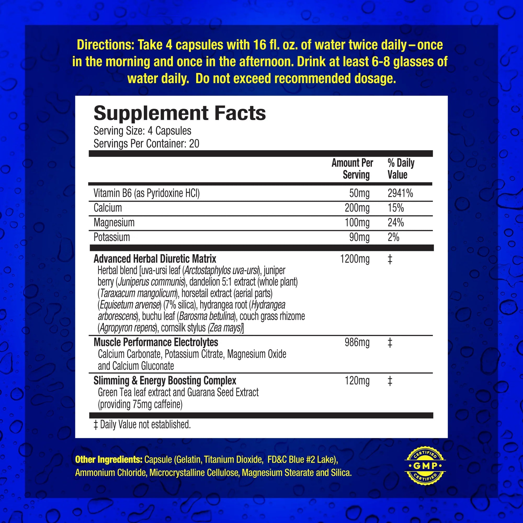 MHP XPEL Herbal Diuretic - Bodybuilding.com