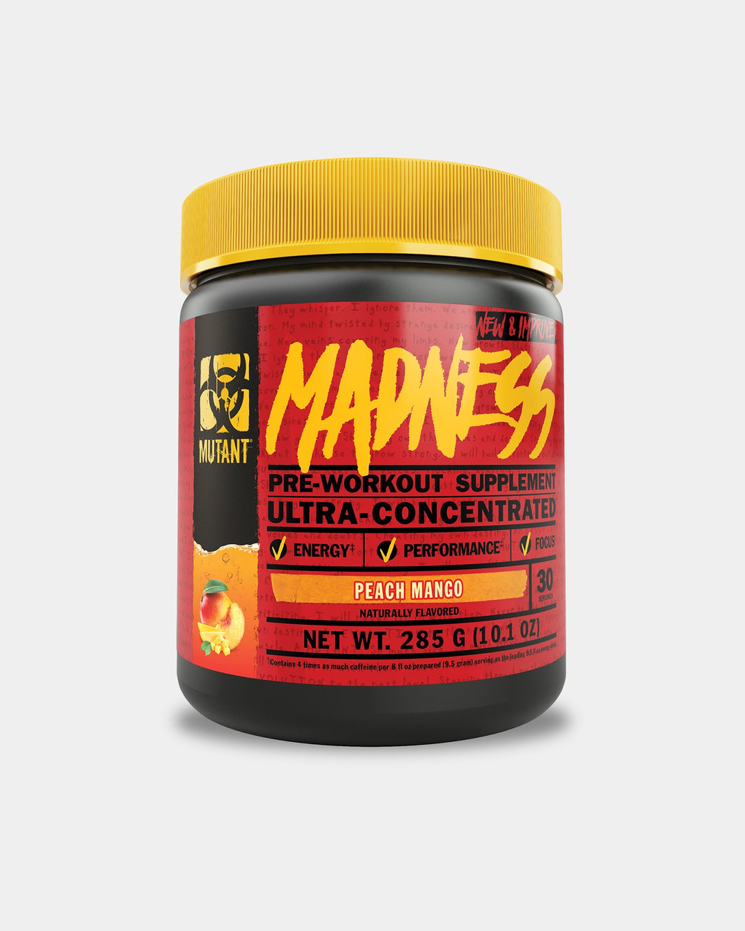 Mutant Madness - Concentrated Pre-Workout - Bodybuilding.com