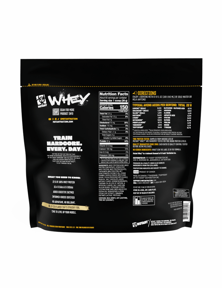 Mutant Whey Protein - Bodybuilding.com