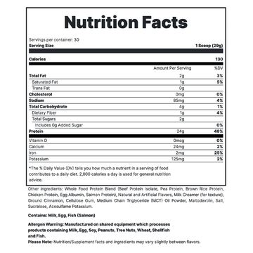 Redcon1 MRE Lite Whole-Food Protein – 30 Servings - Bodybuilding.com