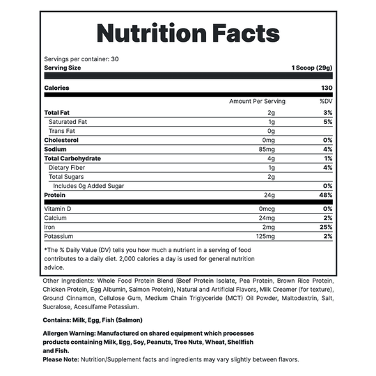 Redcon1 MRE Lite Whole-Food Protein – 30 Servings - Bodybuilding.com