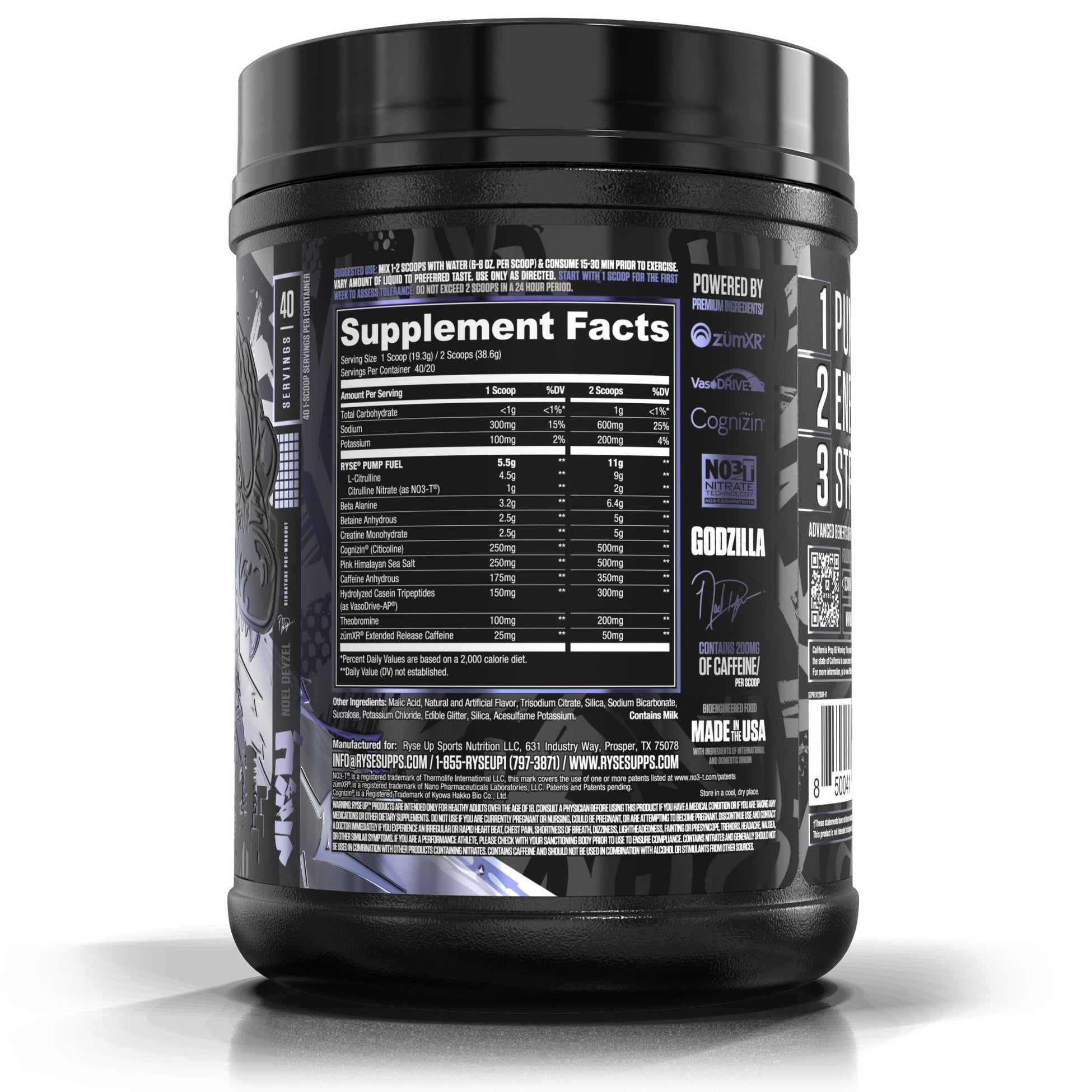 RYSE GODZILLA® PRE-WORKOUT - Bodybuilding.com