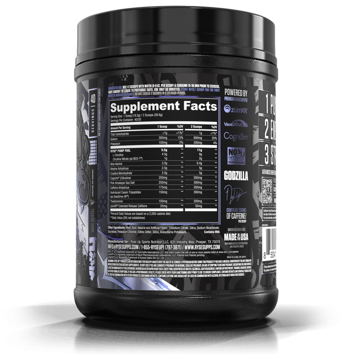 RYSE GODZILLA® PRE-WORKOUT - Bodybuilding.com