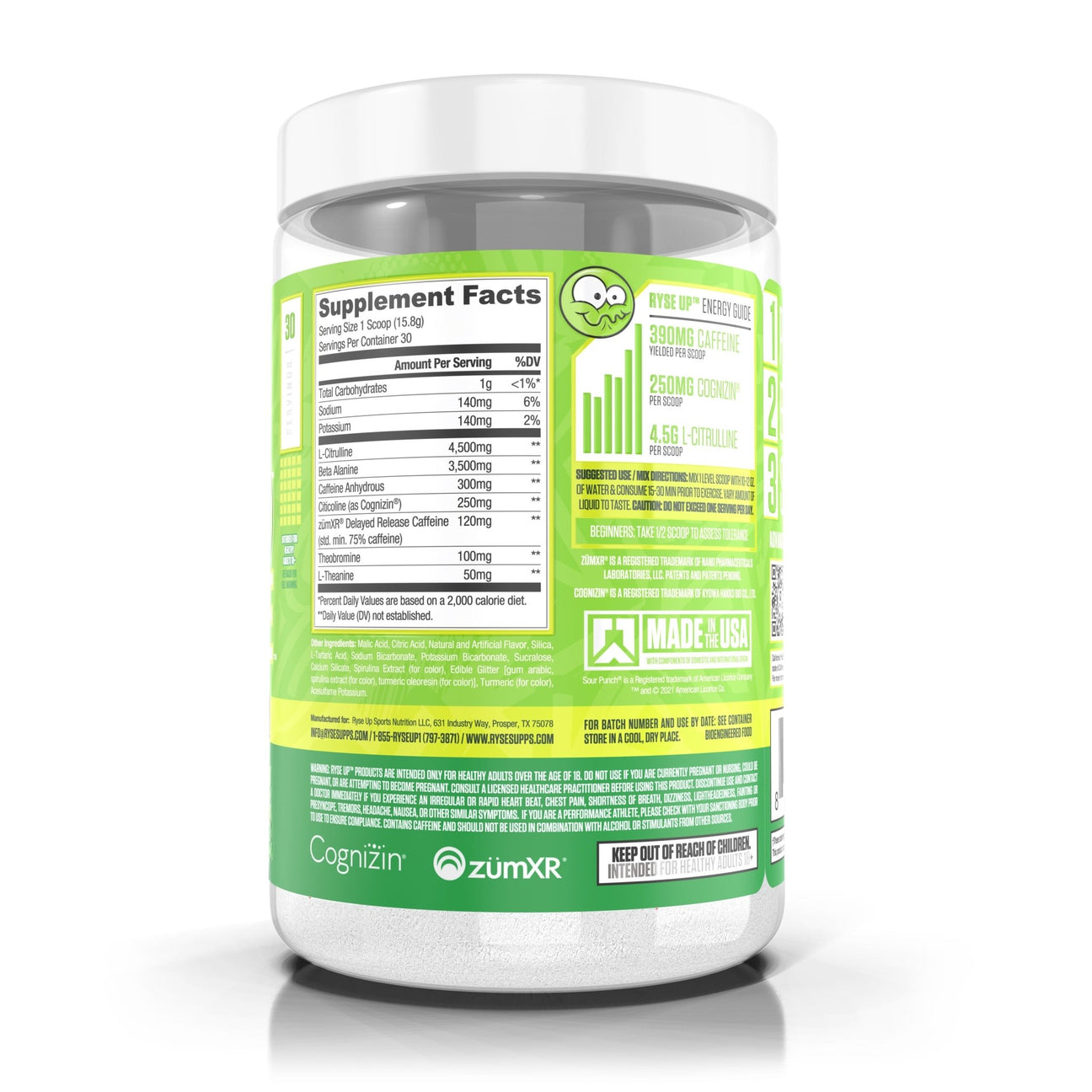 Ryse Loaded Pre-Workout - Bodybuilding.com