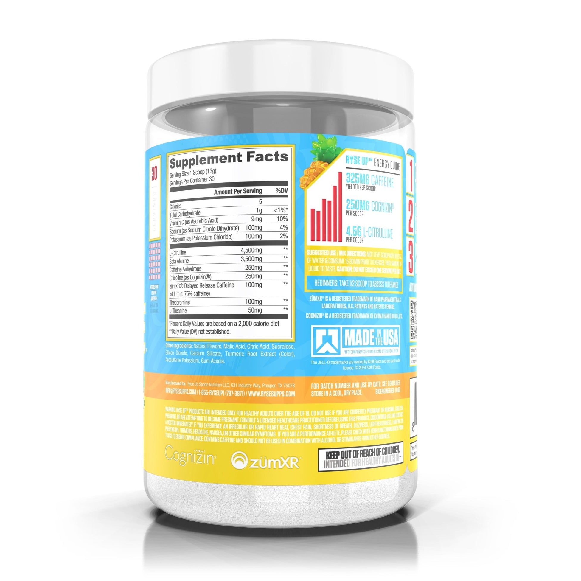 Ryse Loaded Pre-Workout - Bodybuilding.com