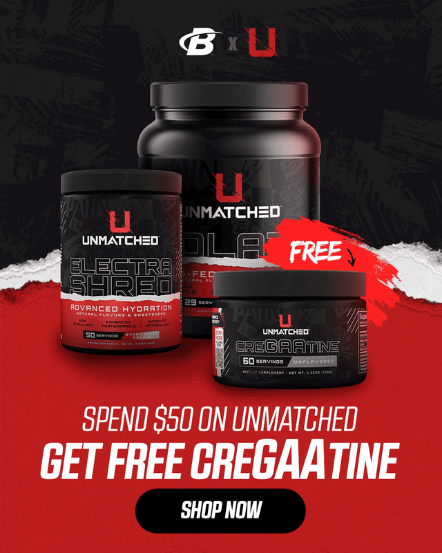 Unmatched Nutrition Protein Powder - Bodybuilding.com